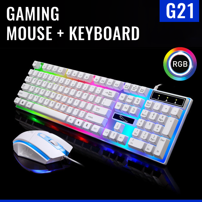 Premium Quality Rgb Gaming Keyboard Mouse Combo G21 B Rgb Keyboard Premium Quality Rgb Gaming Keyboard Mouse Combo G21 B Rgb Keyboard