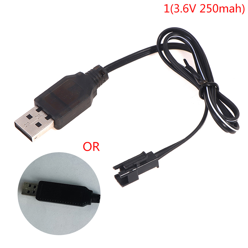 3.6-9.6V 250mA NiMh/NiCd Battery USB Charger Cable SM 2P Forward Plug | Daraz.com.bd
