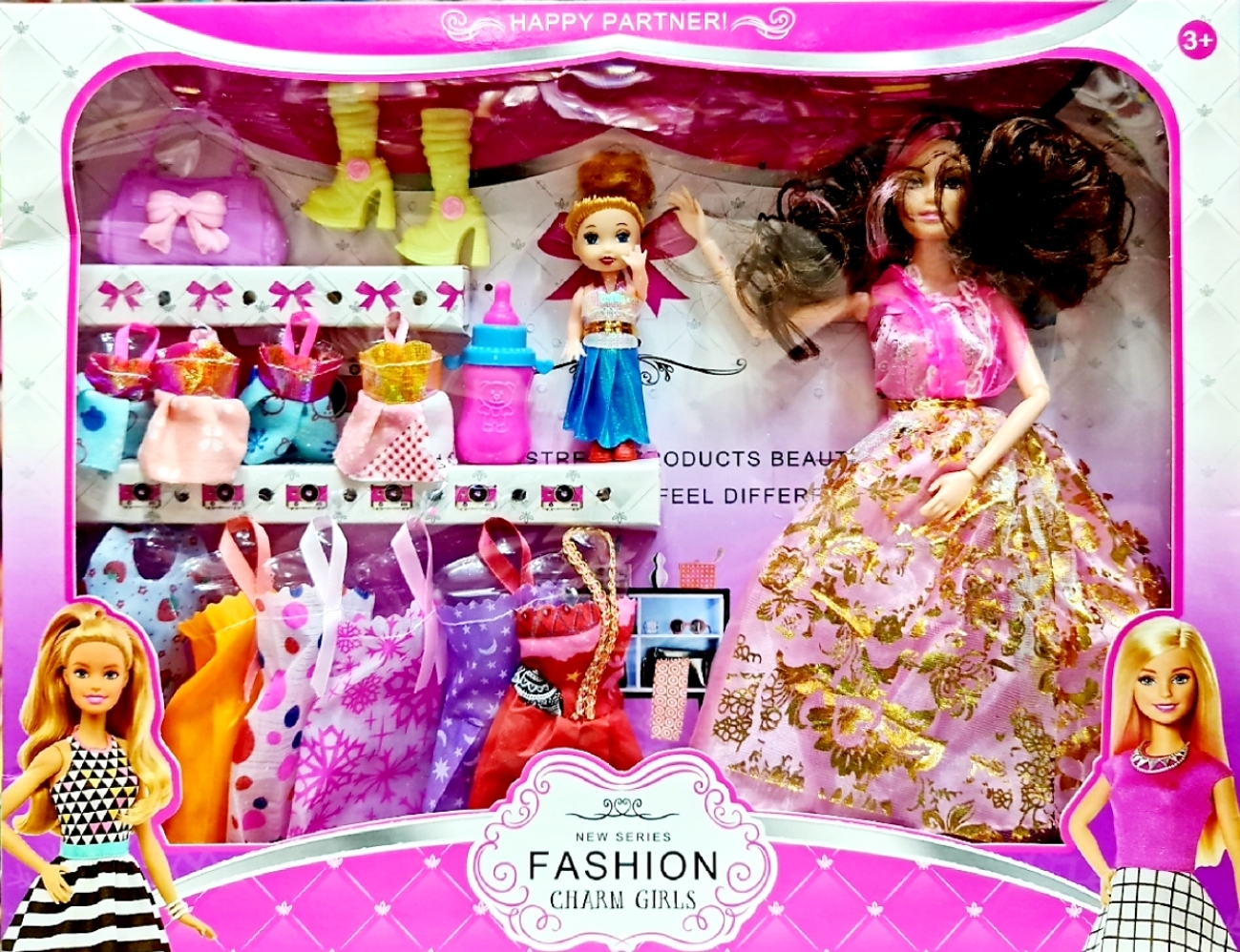 Barbie Princess Doll Set Fashion Doll Pink | Daraz.com.bd