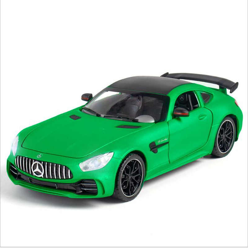 1:24 Mercedes AMG GTR Diecasts Alloy Car Supercar Toy Vehicles Metal ...