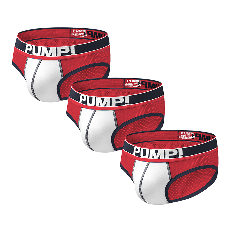 CMENIN Men (3 Pieces) PUMP Tight Polyester Underwear Men Jockstrap ...