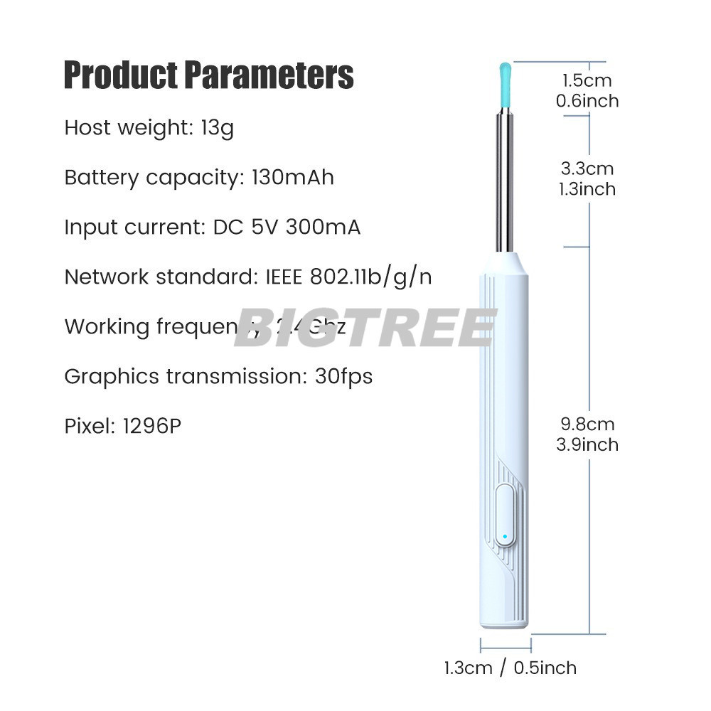 Wireless Visual Earpick