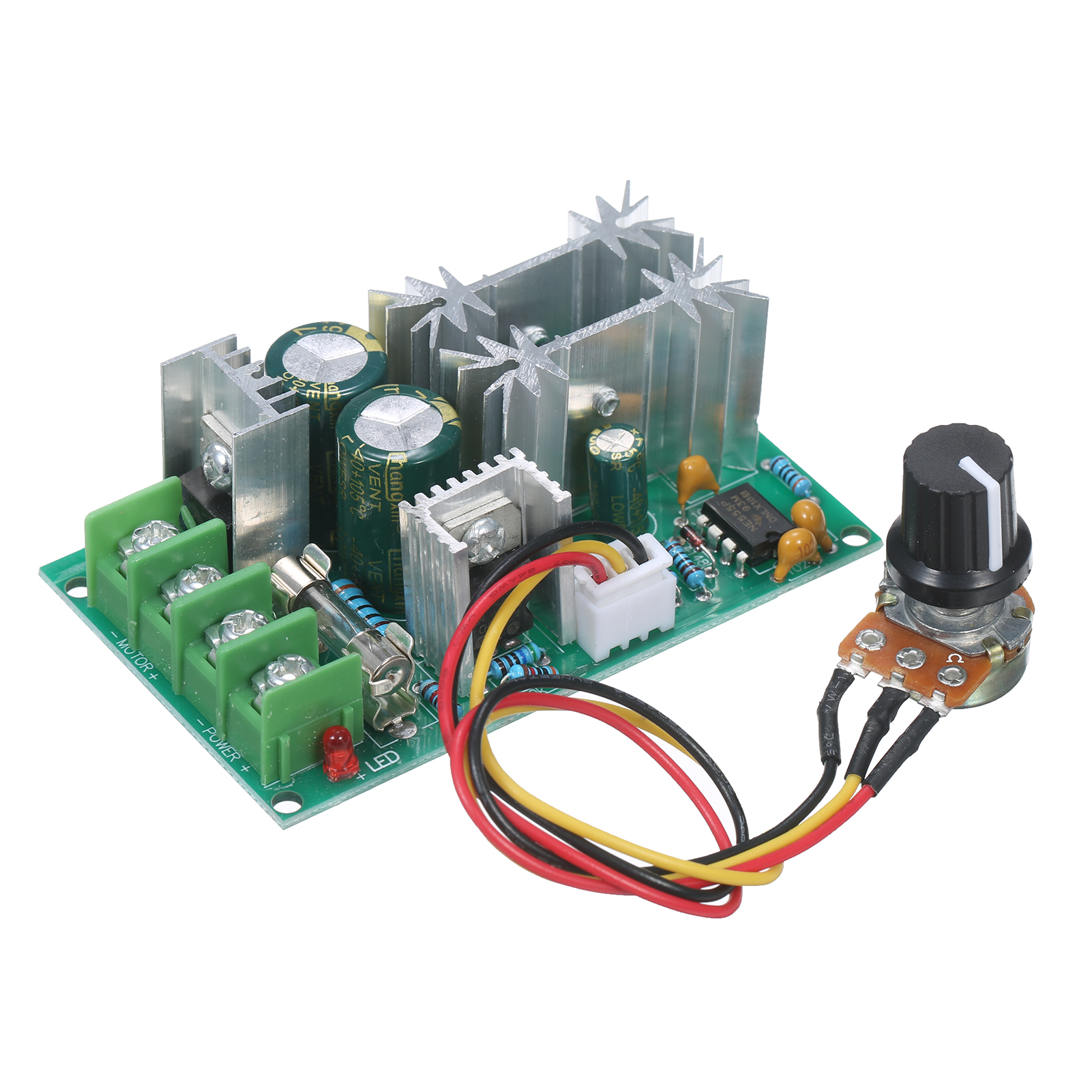 KOGEEK PWM DC Motor Speed Controller DC 3A/20A Speed Adjustable Motor Driver Module 6V 12V 24V ...