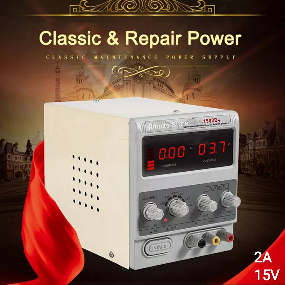 Regulated Power Supply New 1502DD+ 15V 2A AC to DC 15W Adjustable ...