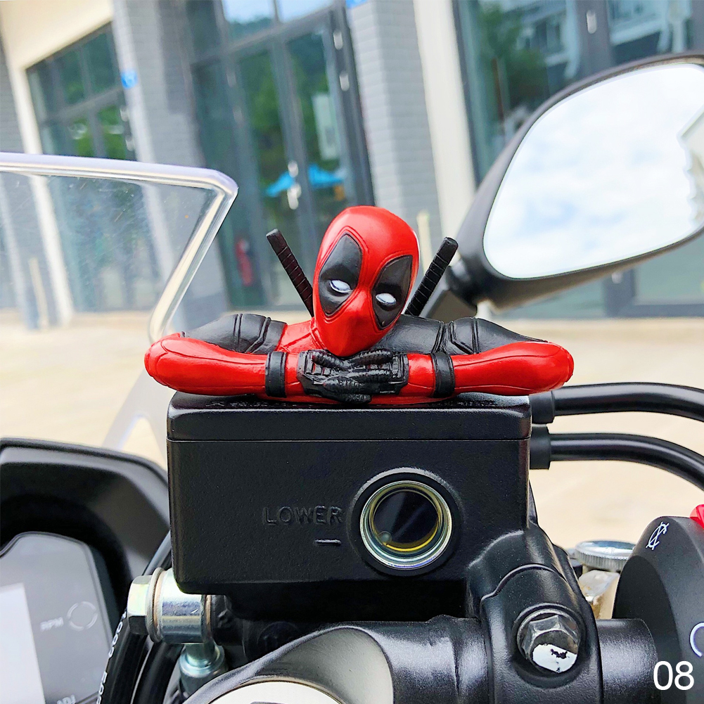 Cool Character Deadpool Action Figure Model Car Interior Ornament ...