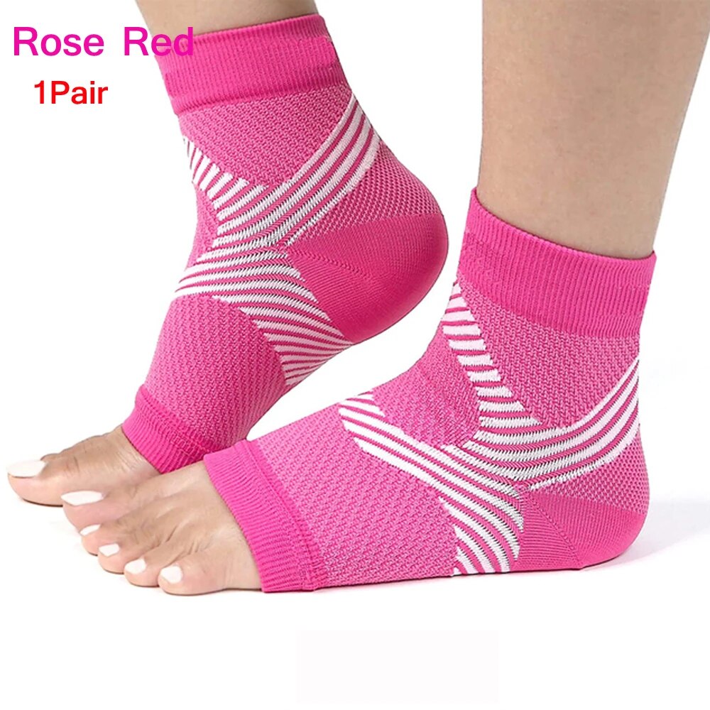 GOMOREON 1Pair Ankle Brace Plantar Fasciitis Socks Women Socks for ...