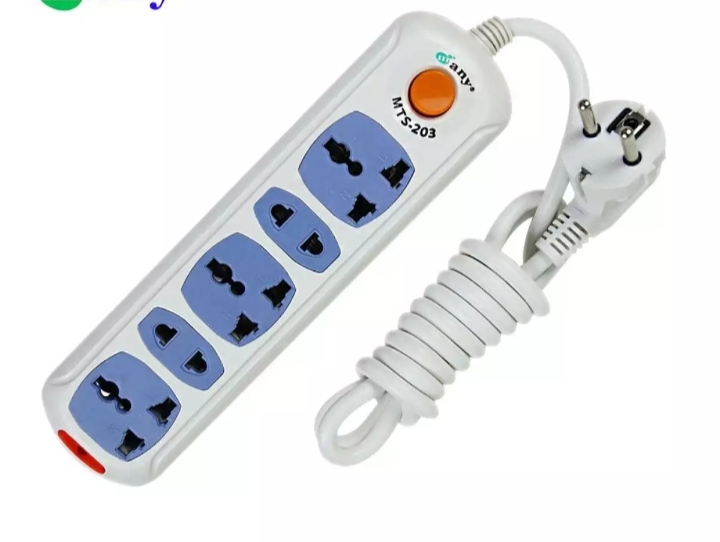 Multi plug/ Extension Cord. 2meter/ 6feet cable. | Daraz.com.bd