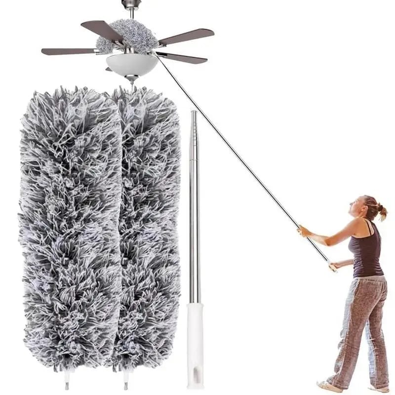 Microfiber Duster Cleaner Brush Long Extendable Dusters Telescopic ...