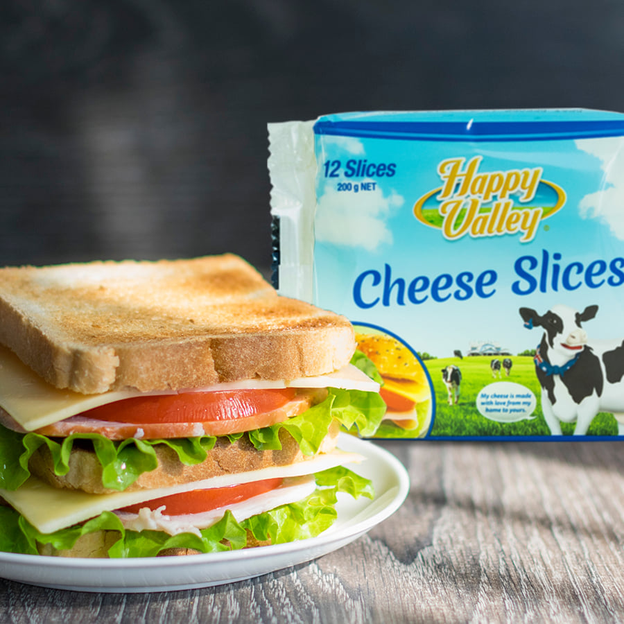 Happy Valley Cheese 12 Slices 200G | Daraz.com.bd