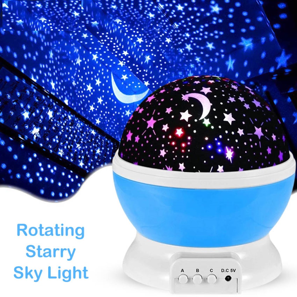 Star Master Rotating Starry Sky Light,Colorful Night Lights Projector ...