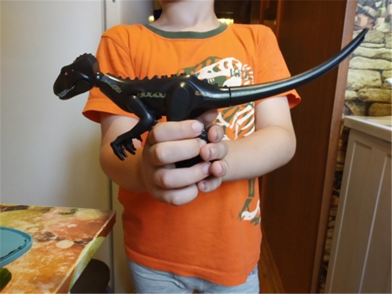 【3C VictoryEagle】Big Size 24-28cm Green Dinosaurs Jurassic Figure Toy ...