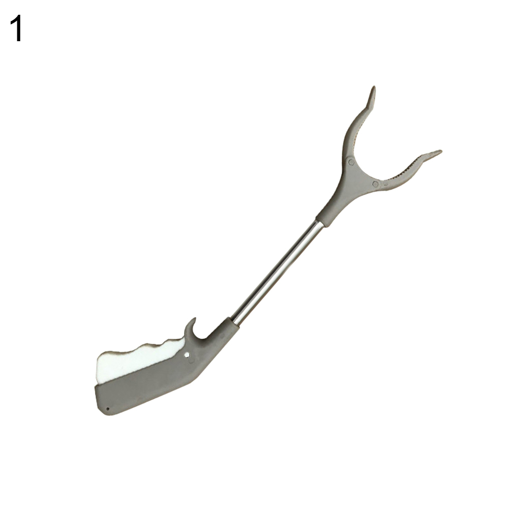 Stainless Steel Trash Garbage Pick Up Grabber Gripper Reaching Cleaning ...