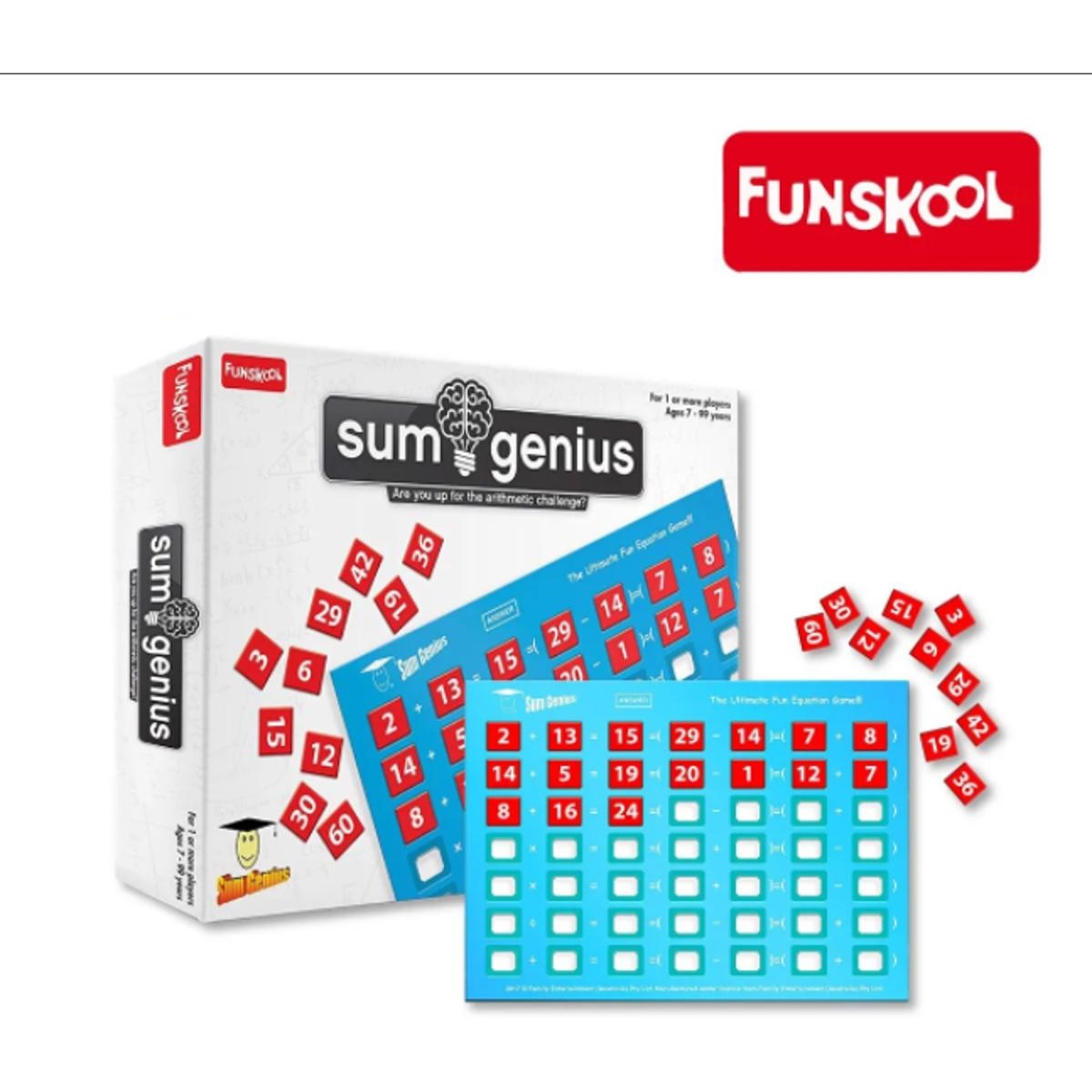 Funskool Games - Sum Genius Educational Game for Children Maths The ...