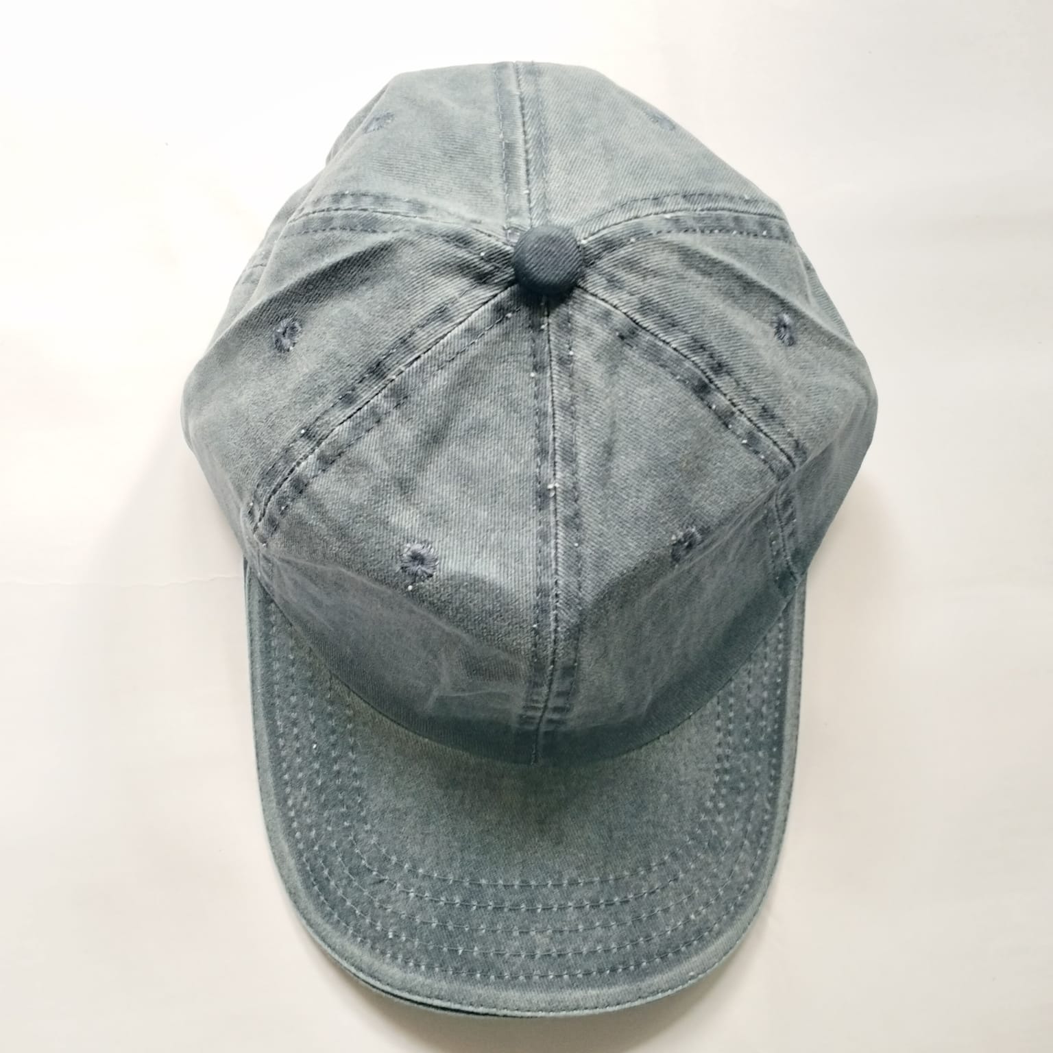 Light Blue Loose Denim Wash Cap/ Hat Premium