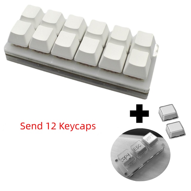 USB Mini Keyboard For Photoshop Drawing Gaming Programmable Mechanical ...