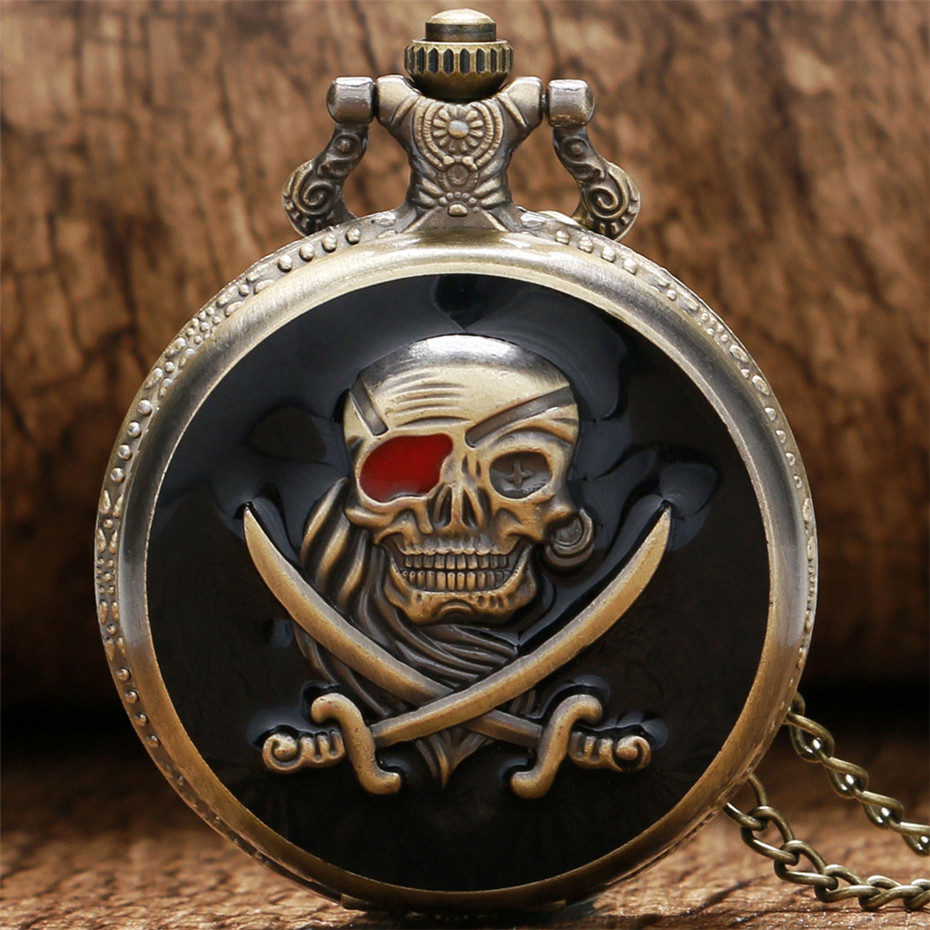 【LuckyBabyFans Store】Classic ONE PIECE Theme Watch Steampunk Pendant ...