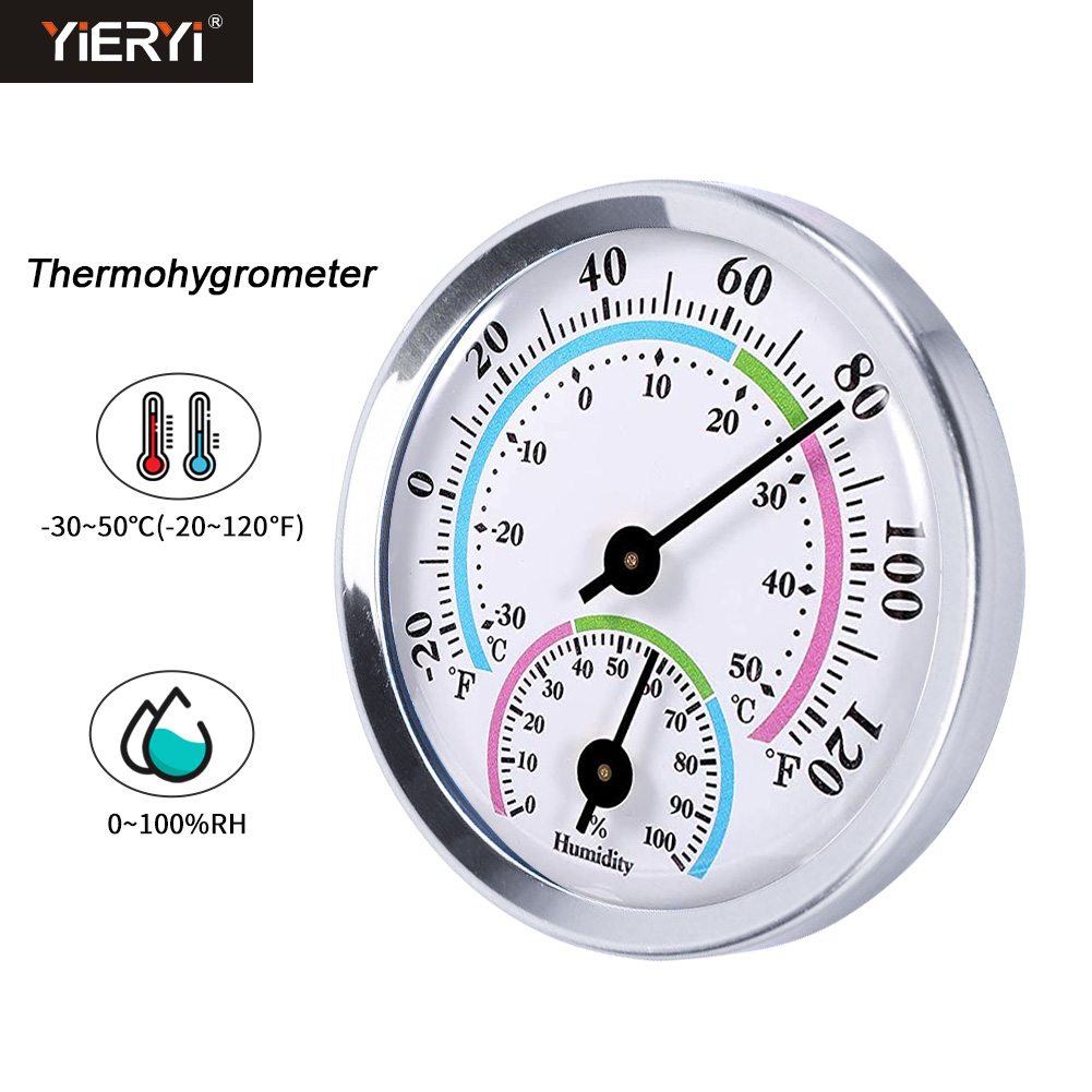 YIERYI Digital Portable Thermohygrometer Temperature and Humidity ...