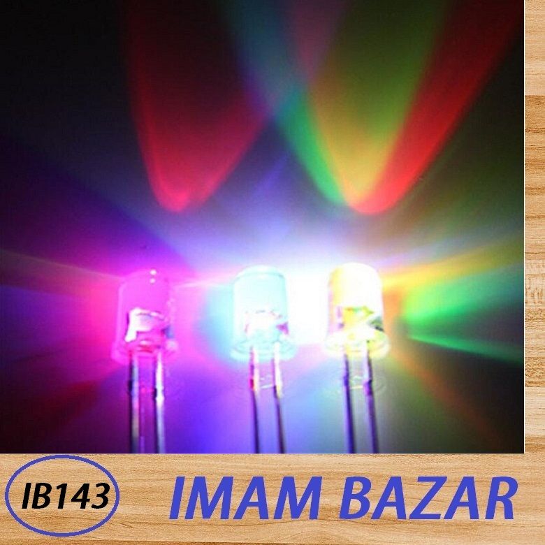 LED RGB 5mm Automatic Color Changing 100 Pieces | Daraz.com.bd