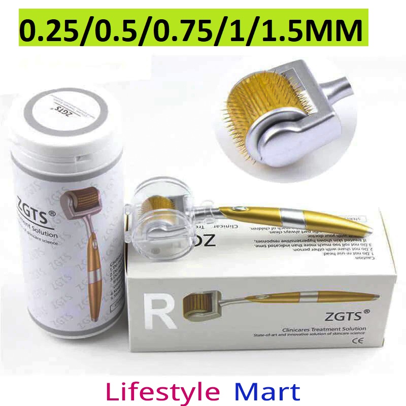 0.25mm/0.5mm/0.75mm/1mm/1.5mm Titanium Alloy Microneedles ZGTS Derma ...