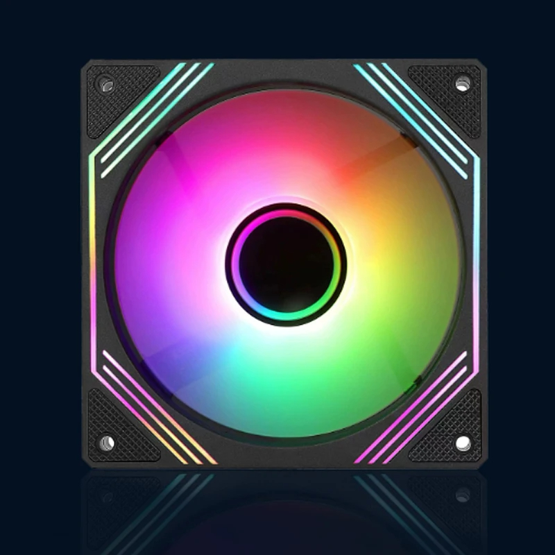 Jungle Leopard PC Case Fan 140mm 5V 3Pin ARGB Cyclic Mirror Light ...