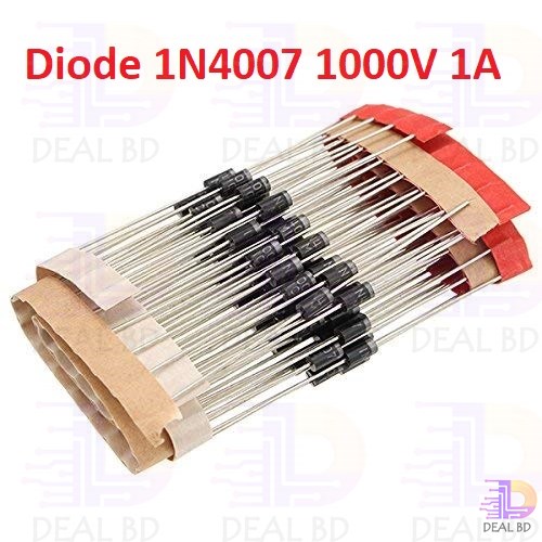 25pcs Diode 1N4007 1000V 1A General Purpose Rectifier Diode 1N 4007 ...