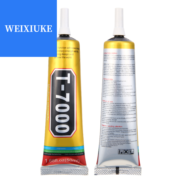 AdhThe Mark T7000 Fast Rubber Glue Phone Tablet Screen Digitizer Black ...