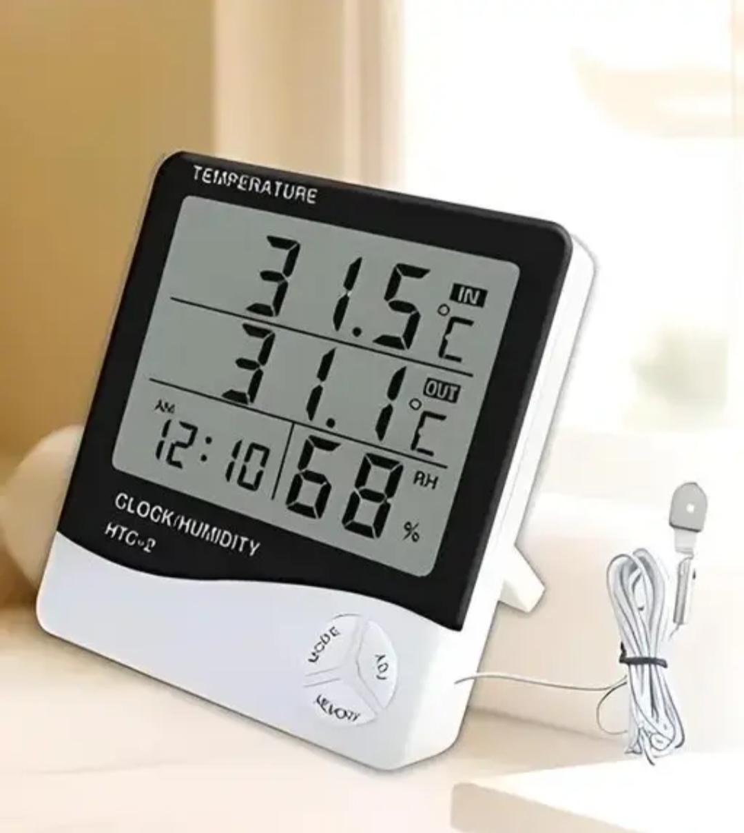 Digital Thermo Hygrometers Thermometer Hygrometer Weather Station ...