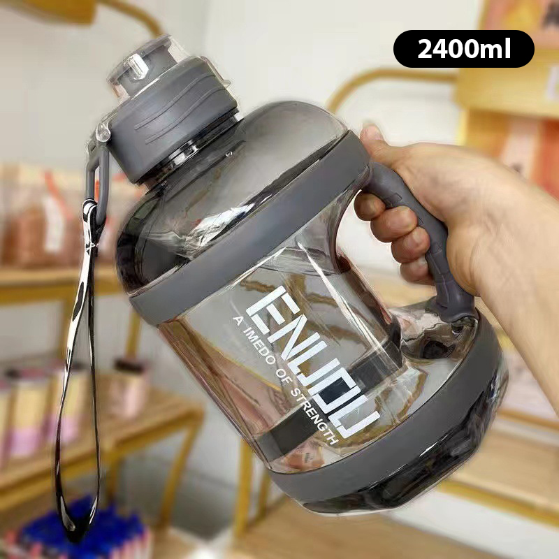 1.6L/2LWater Bottle Large Capacity Sports Square Sports Water Cup Ton ...