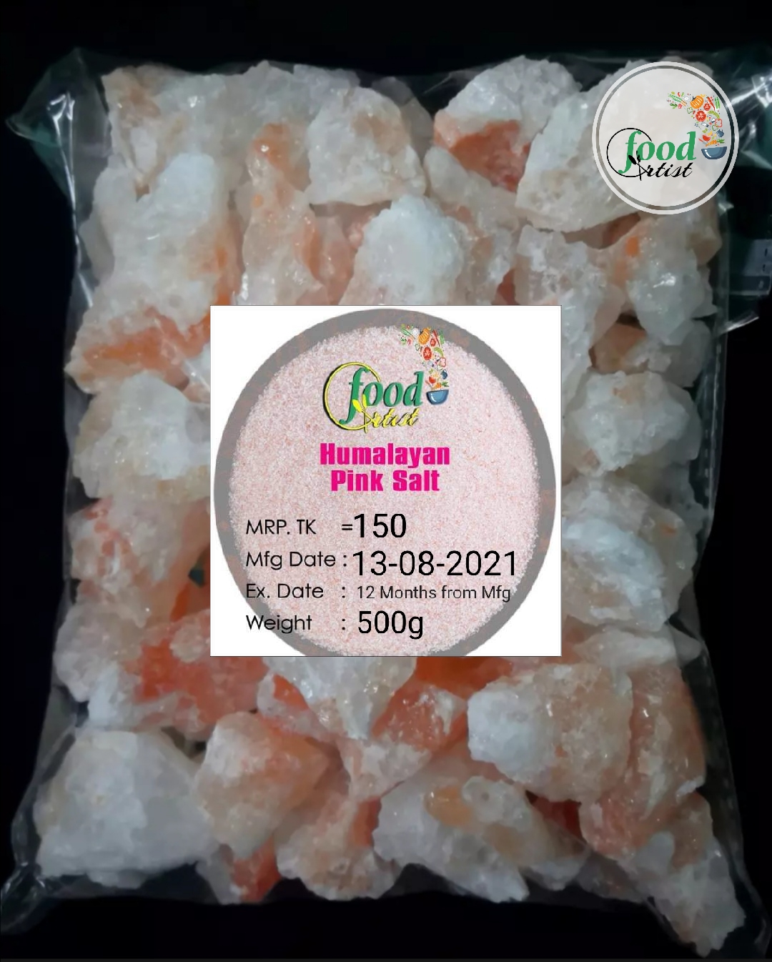 Himalayan Pink Salt - 500G Imported From Pakistan | Daraz.com.bd