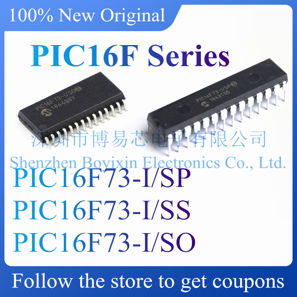 New Pic16f73-I Ss Pic16f73-I Sp Pic16f73-I So Genuine Microcontroller Chip Mcu/mpu/soc | Daraz ...
