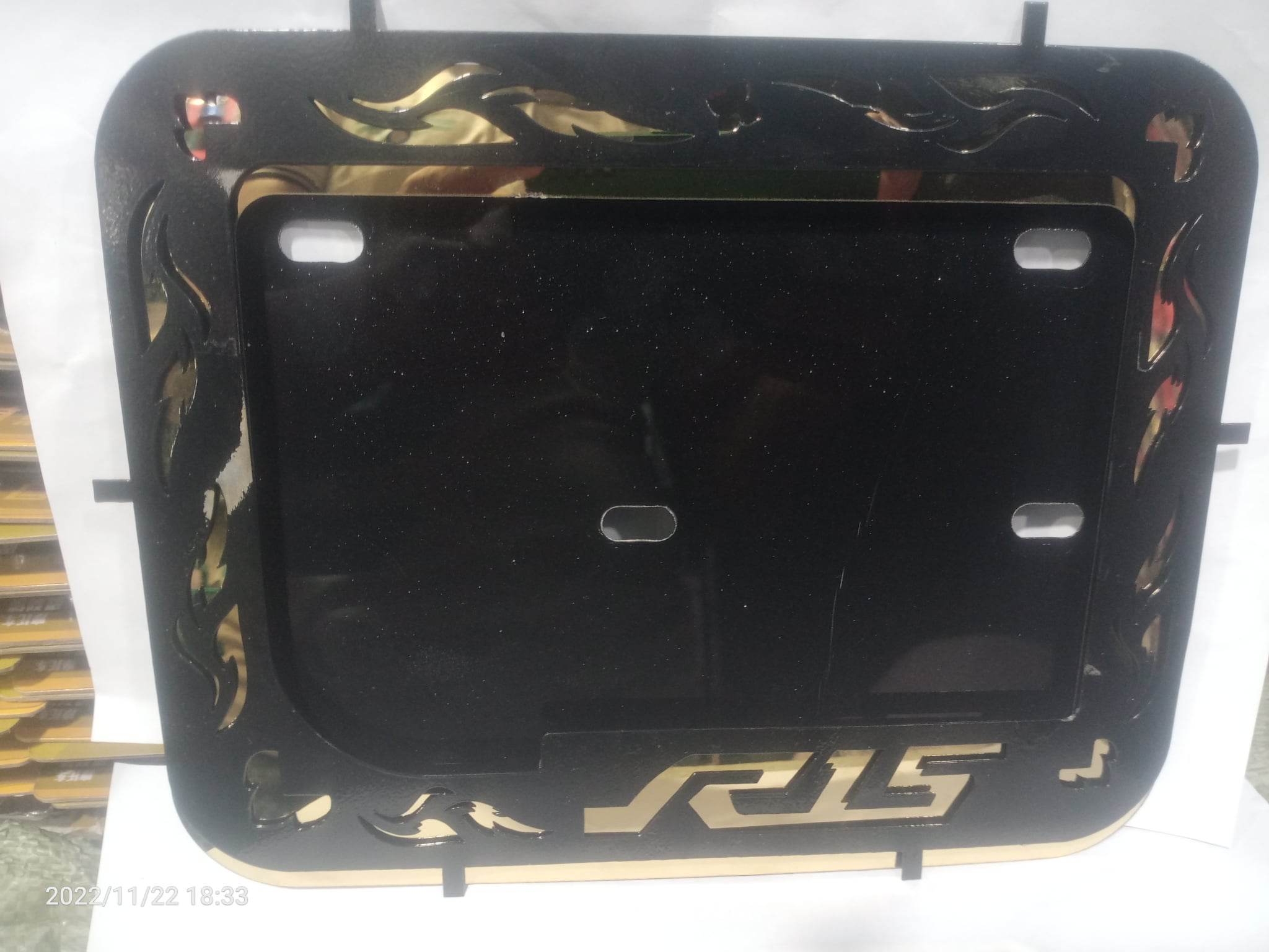 Number Plate Metal Catching Cover New Update Product(R15)