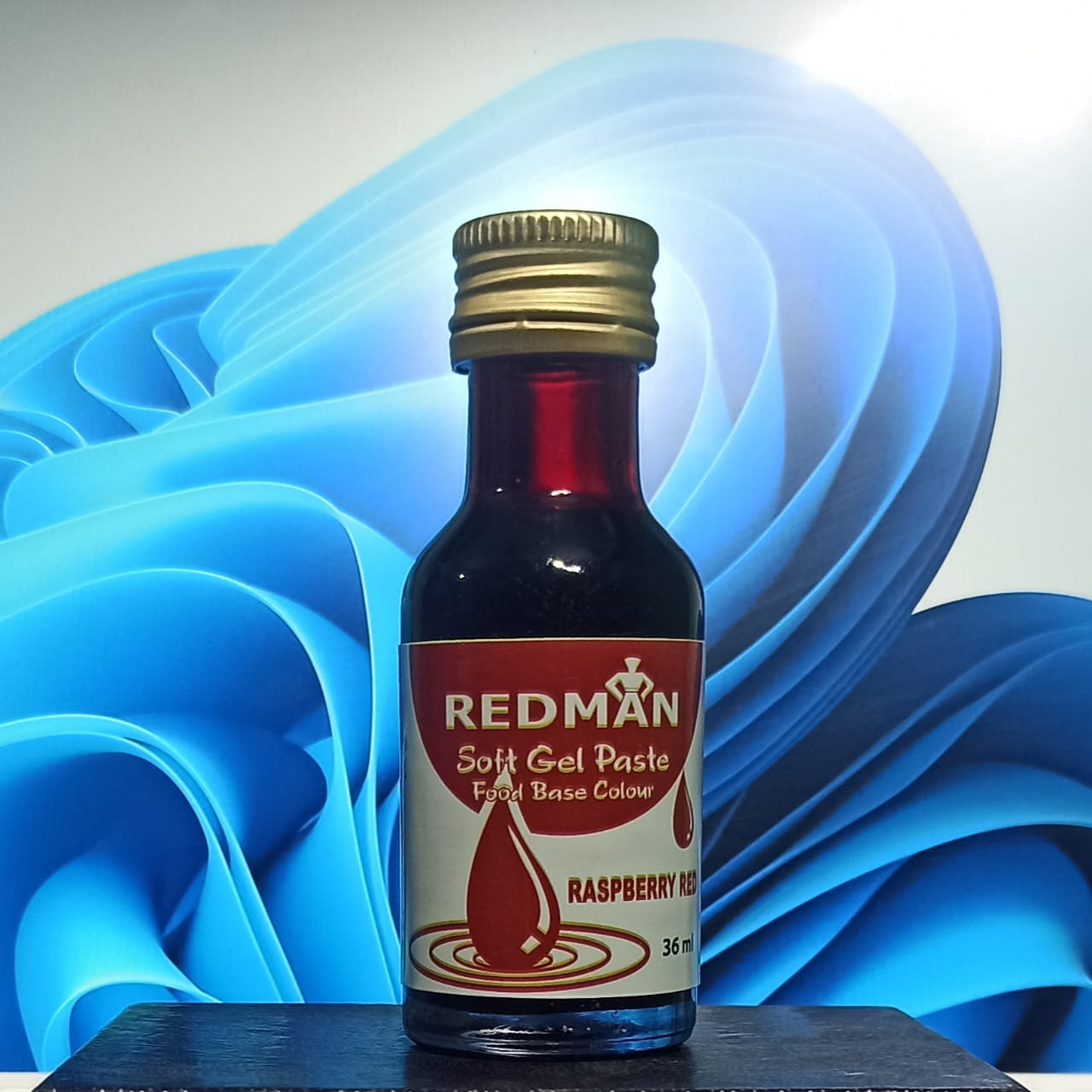 REDMAN ( RASPBERRY RED ) Soft Gel Paste Base Food Colour RASPBERRY RED ...
