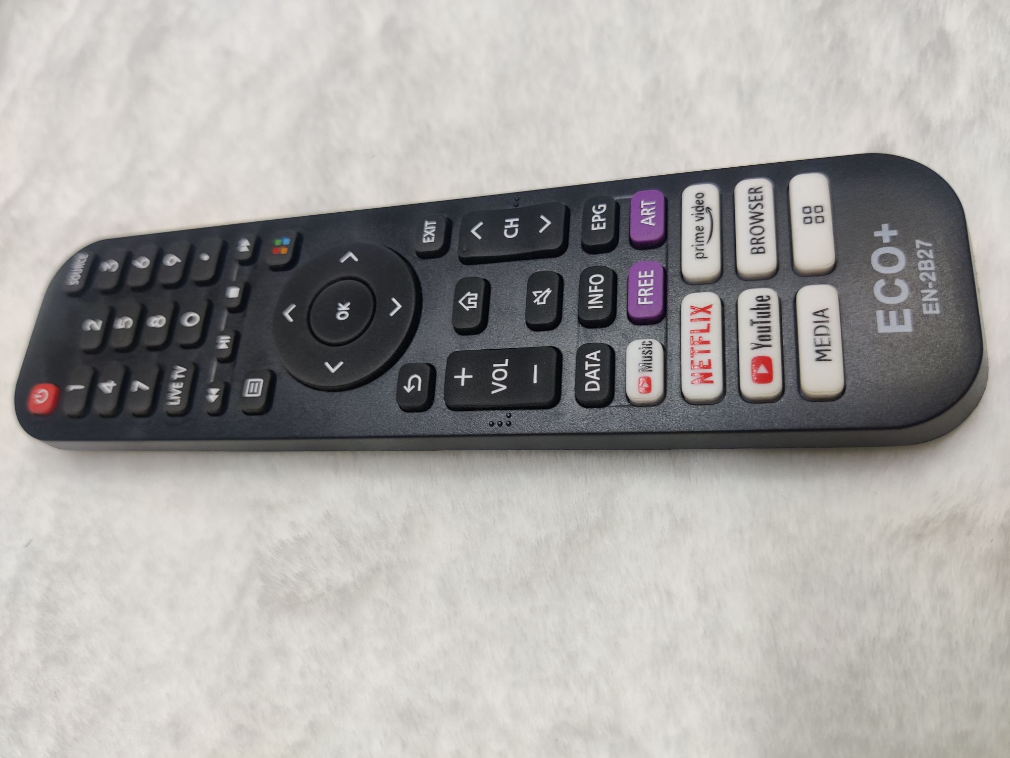 Remote Control For Eco+ Android Led Tv.