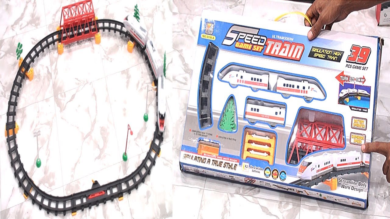 High Speed Train Toy - White | Daraz.com.bd