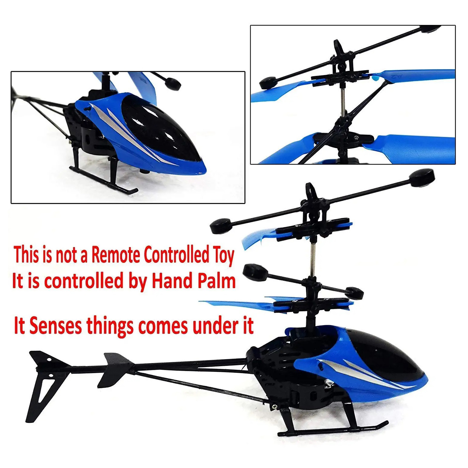 Sensor Flying Helicopter -Multicolor - Helicopter Remote Control ...