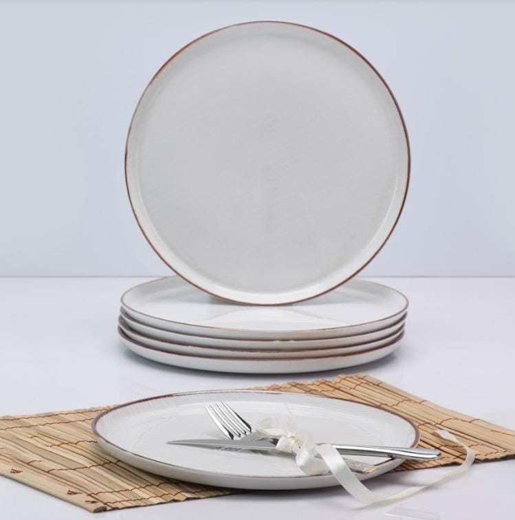 Raya Series 6 Piece Dinner Plates Ceramic Dinner Plates 6 Piece | Daraz ...
