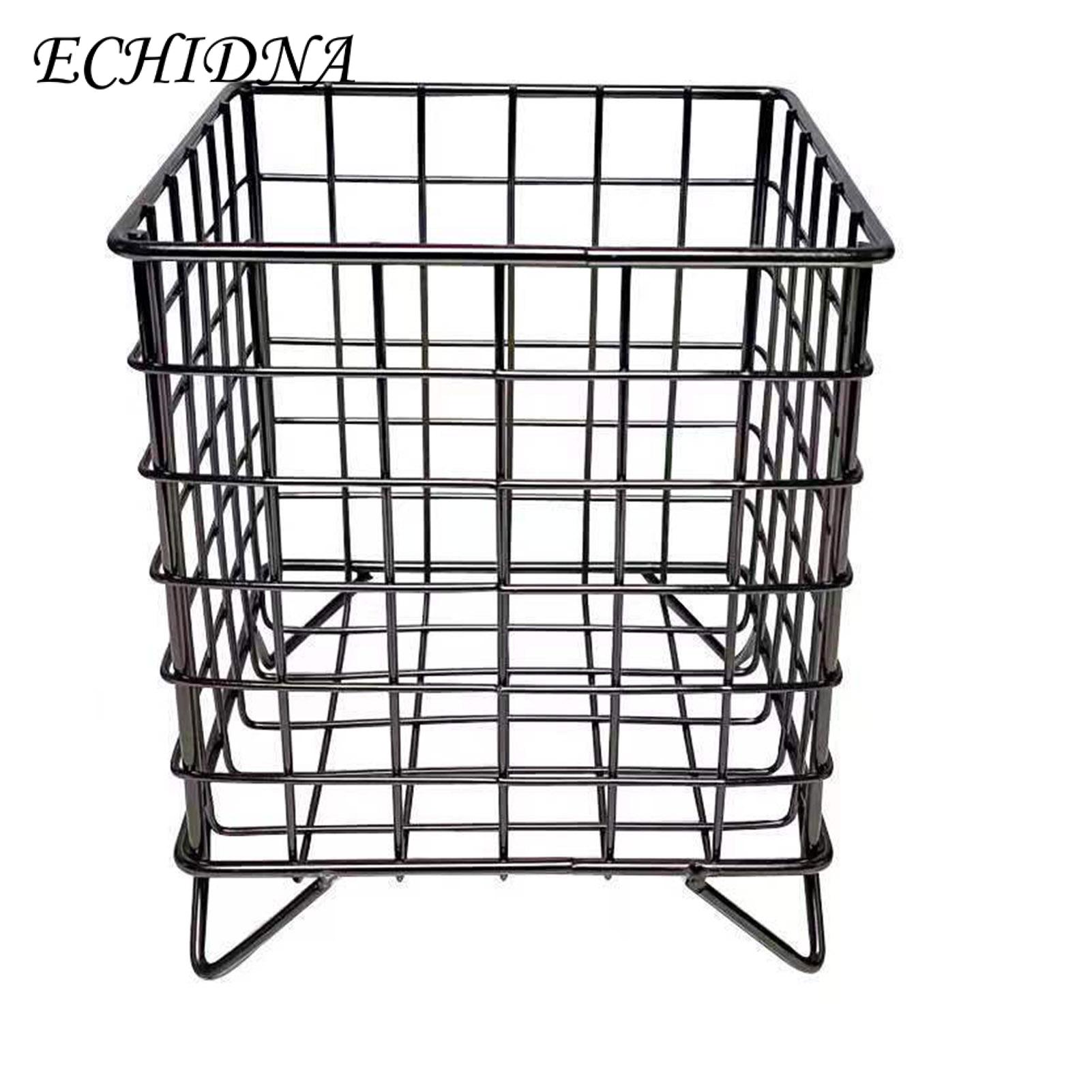 Sturdy Iron Storage Rack Large Capacity Stainless Steel Wire Mesh ...