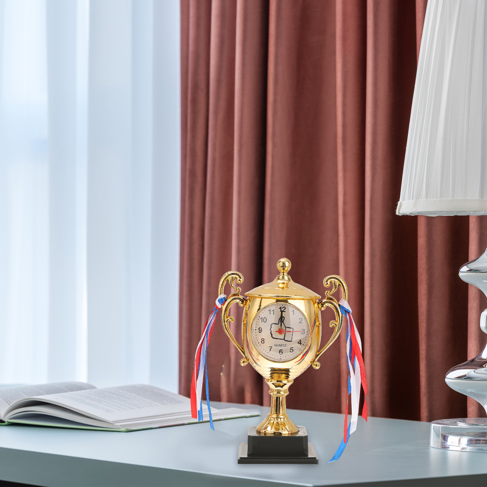 1pc Trophy Little Alarm Clock Digital Clock Kids Gifts Retro Alarm ...