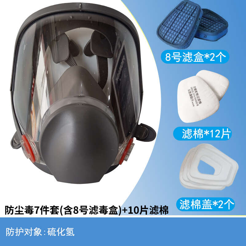 Gas mask, mask 6800, full face dust prevention, welding, breathing ...