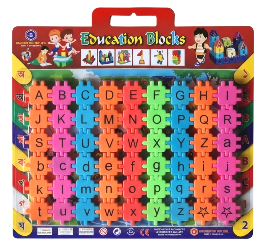 English ABCD Puzzle Blocks – Fun Learning Game for Kids | Learn ...