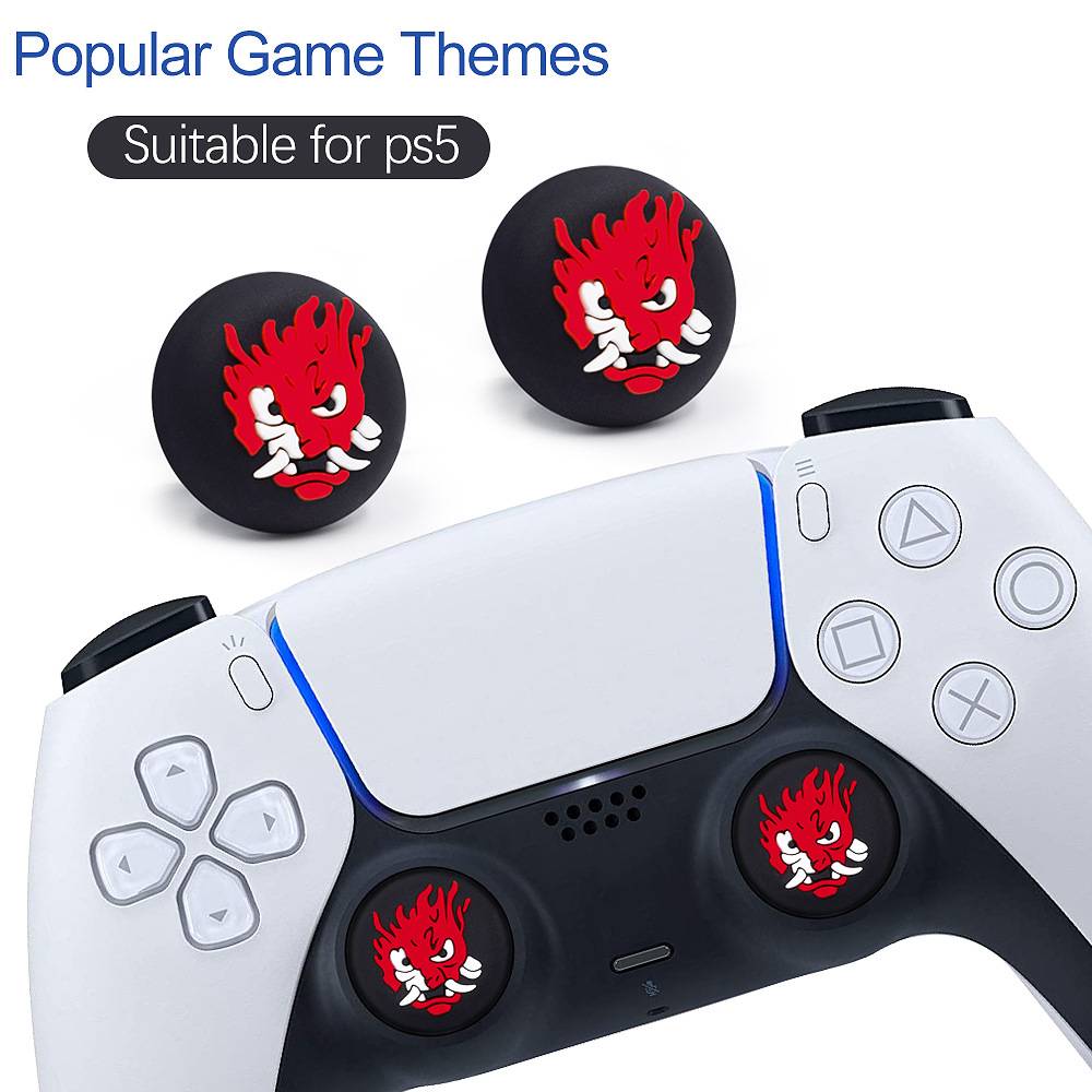 4pcs/1Set Soft Silicone Thumb Grip Stick Cap Cover For PS5 XSX XSS ...