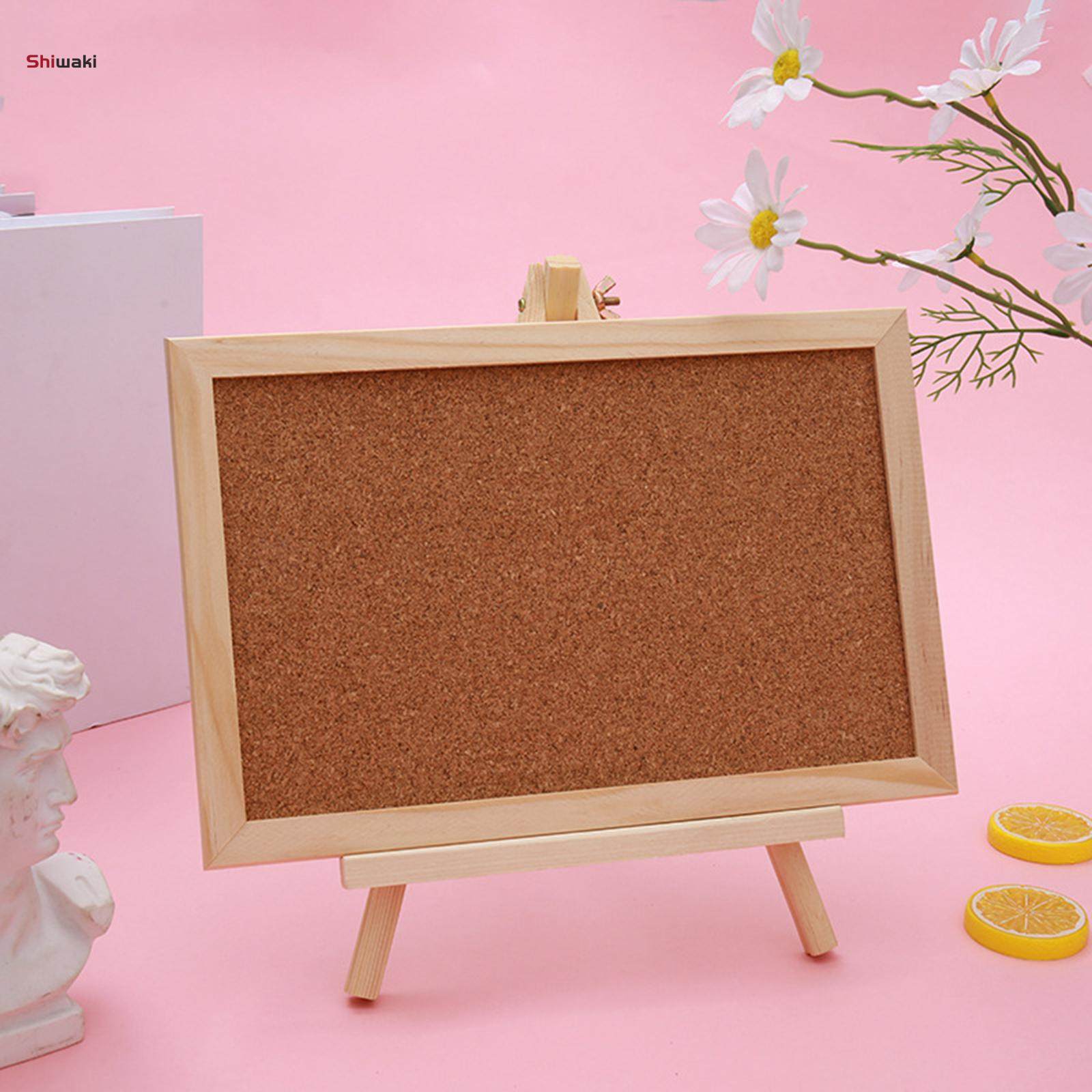 Cork Bulletin Board Tackboard Memo Notes Hanging DIY Vision Board ...