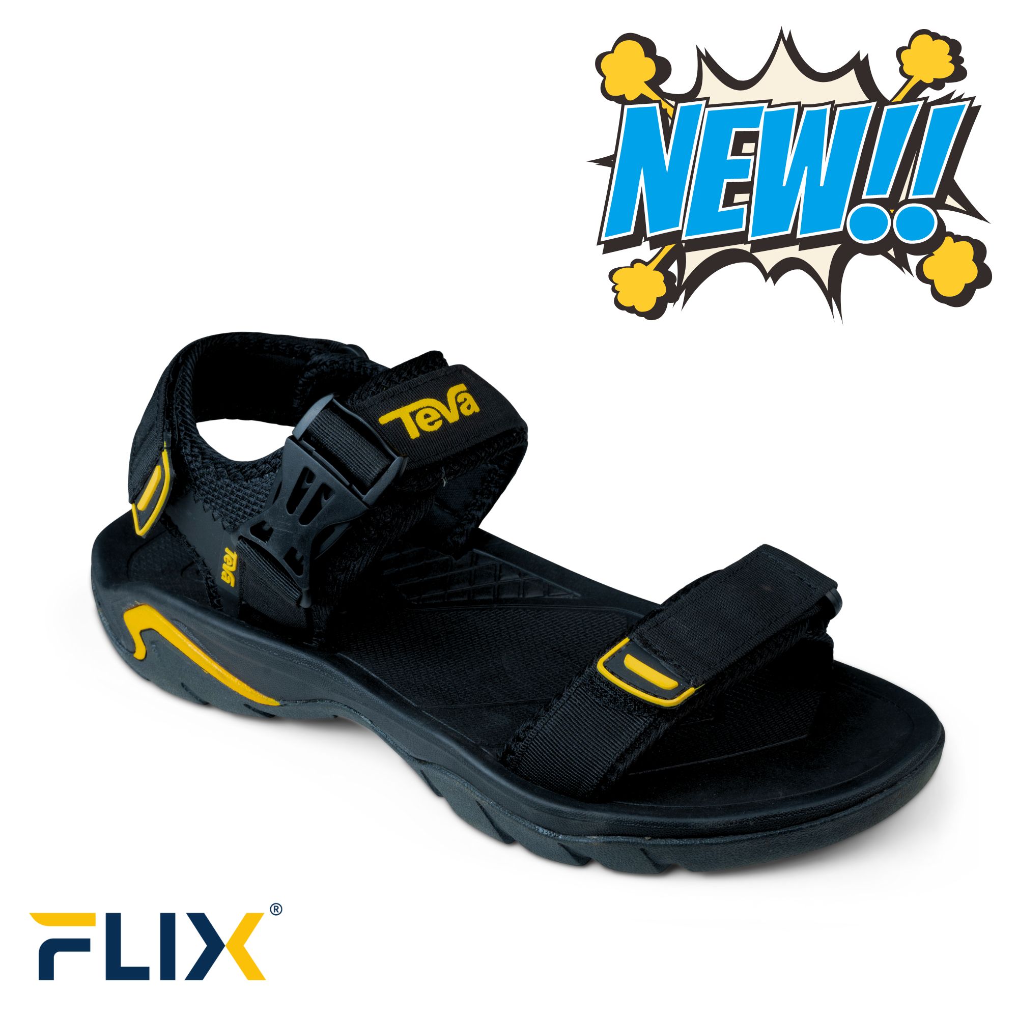 Flix Footwear Performer Sports Sandal for Men with Excellent Gripping ...