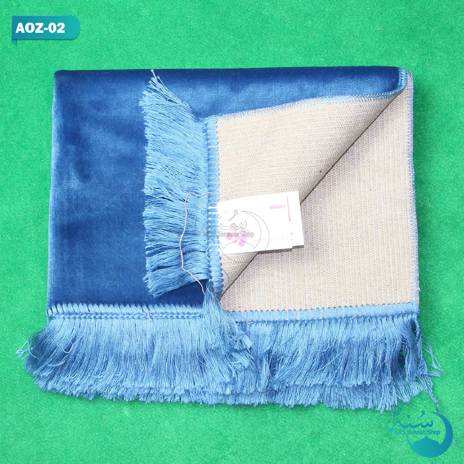 Navy Blue Color AYDIN SAFA Brand One Color Janamaz Made by Turkey