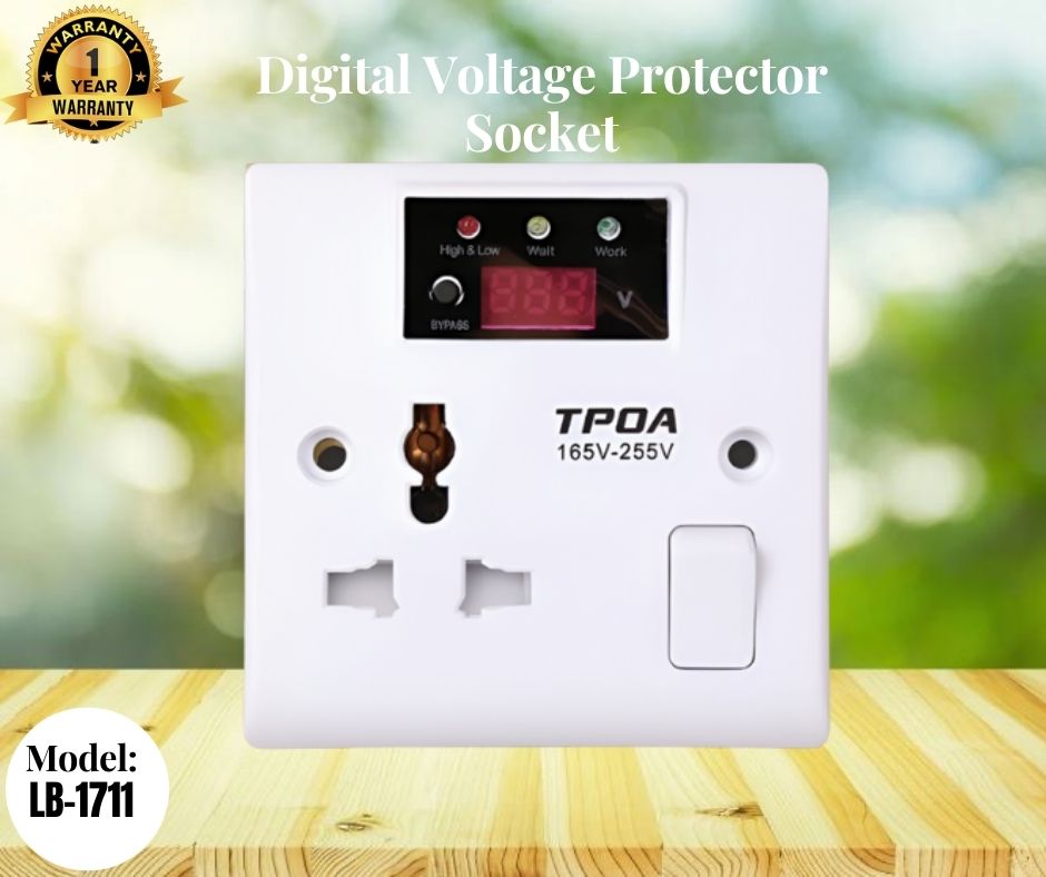 Voltage Protector Socket /Electronic Protector /Automatic Voltage ...