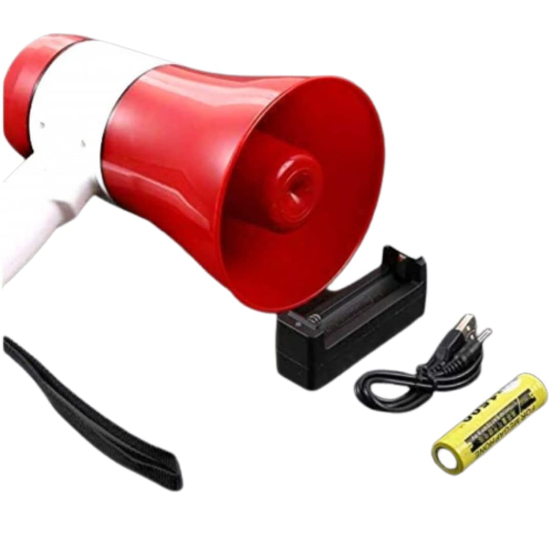 Handheld Bluetooth Megaphone 80 Watt with Loud Speaker, Recorder USB ...