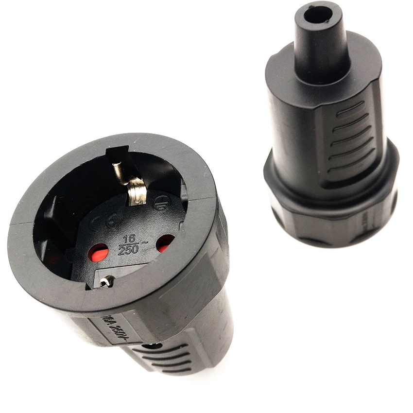 【Customizable】 European 16a Grounded Industry Assemble Wiring Plug ...