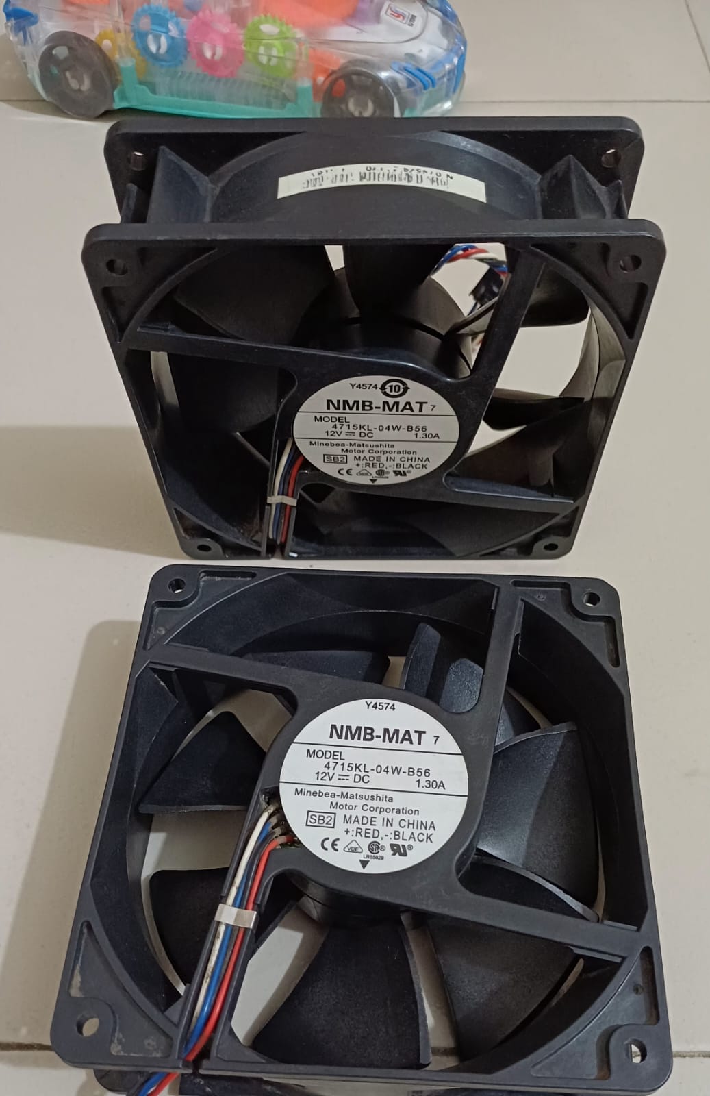 DC Brushless Hi Speed Cooling Fan NMB MAT 4715KL-04W-B56 12V 1.30A 5’*5 ...