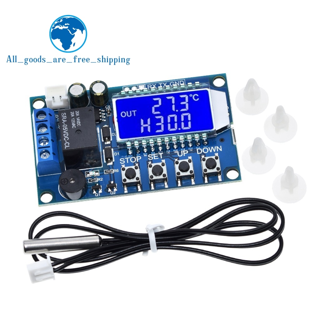 XY-T01 Digital Thermostat Heating Refrigeration Digital Temperature ...