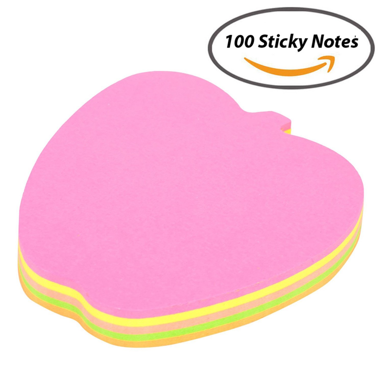Sticky Notes 3x3" A p p l e 5 Colors - 100 Sheets | Daraz.com.bd
